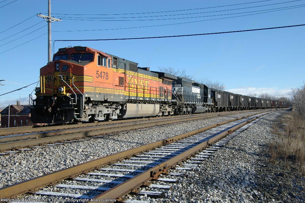 BNSF C-44-9W 5478